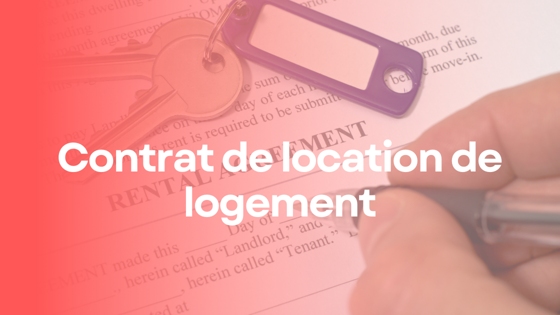 Contrat de location de logement - Fido